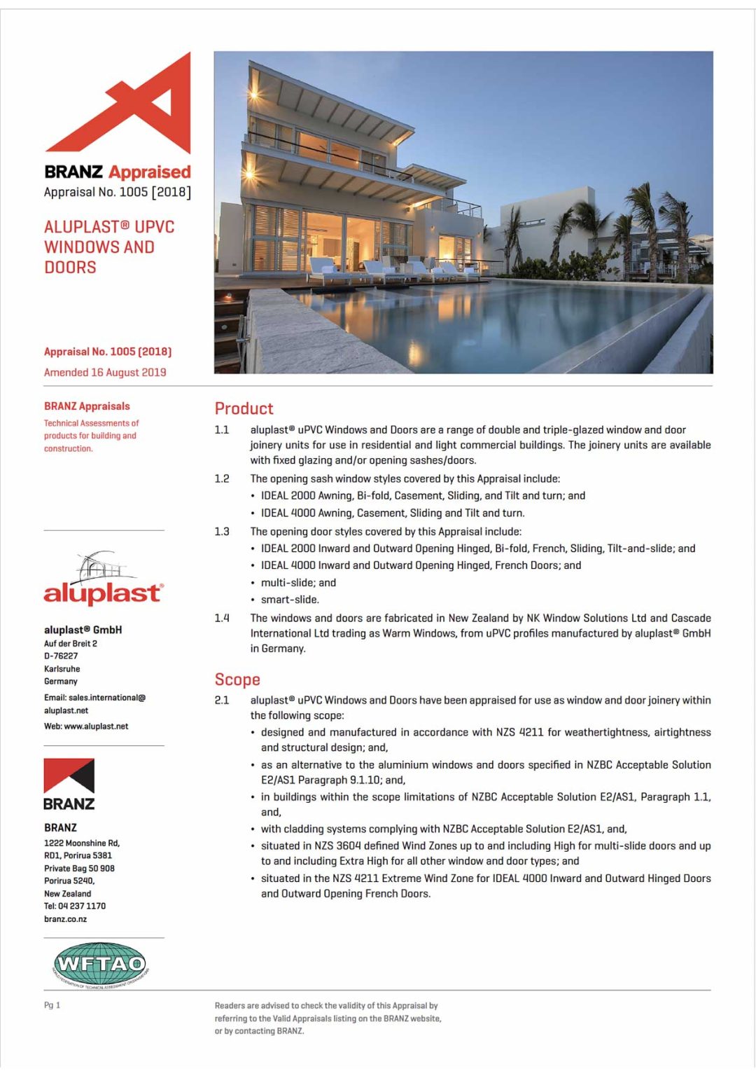 Technical resources - NK Windows – uPVC Windows & Doors